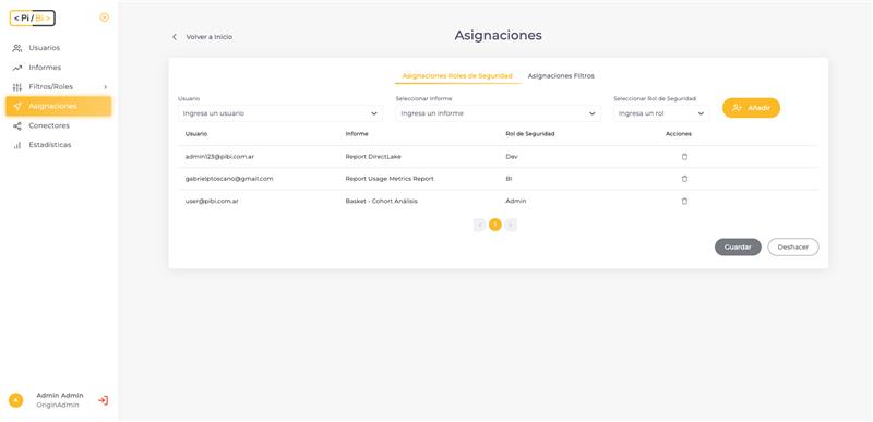 Asignaciones | PiBi-Docs